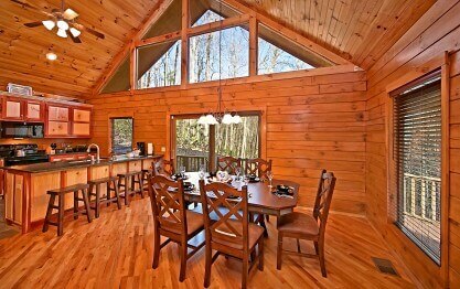 2 bedroom pool cabin in Gatlinburg Elk Springs Resort